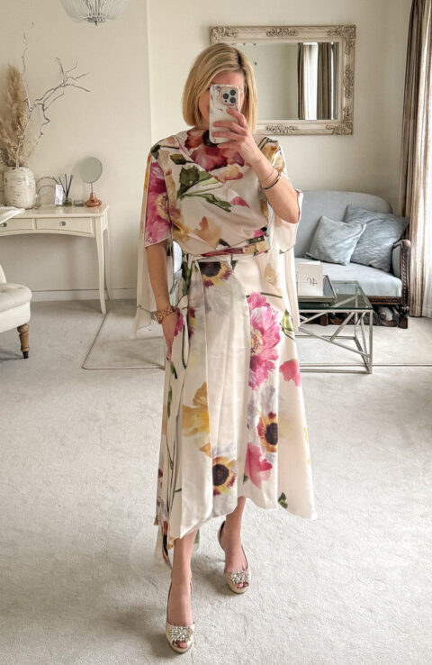 Kevan Jon Como Champagne Floral